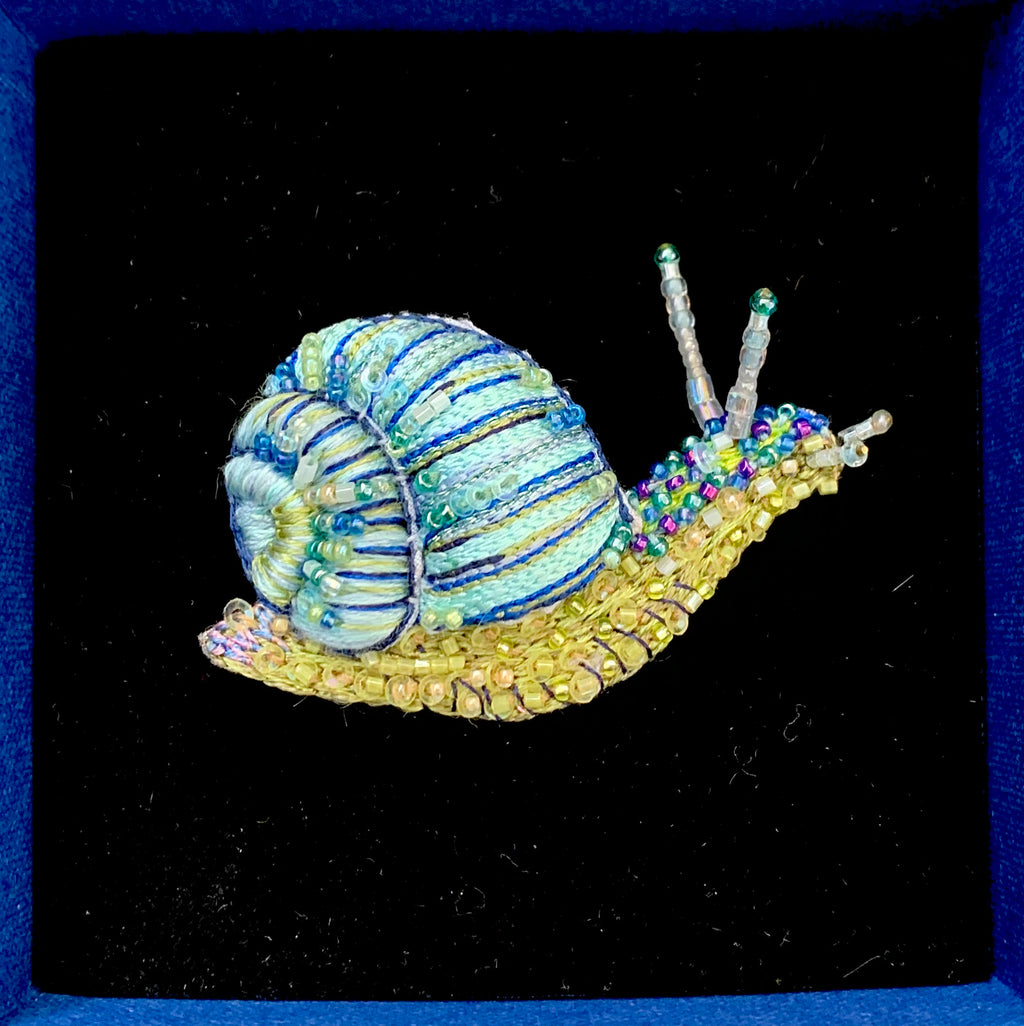 Roman Snail Brooch – Tiffany Treloar