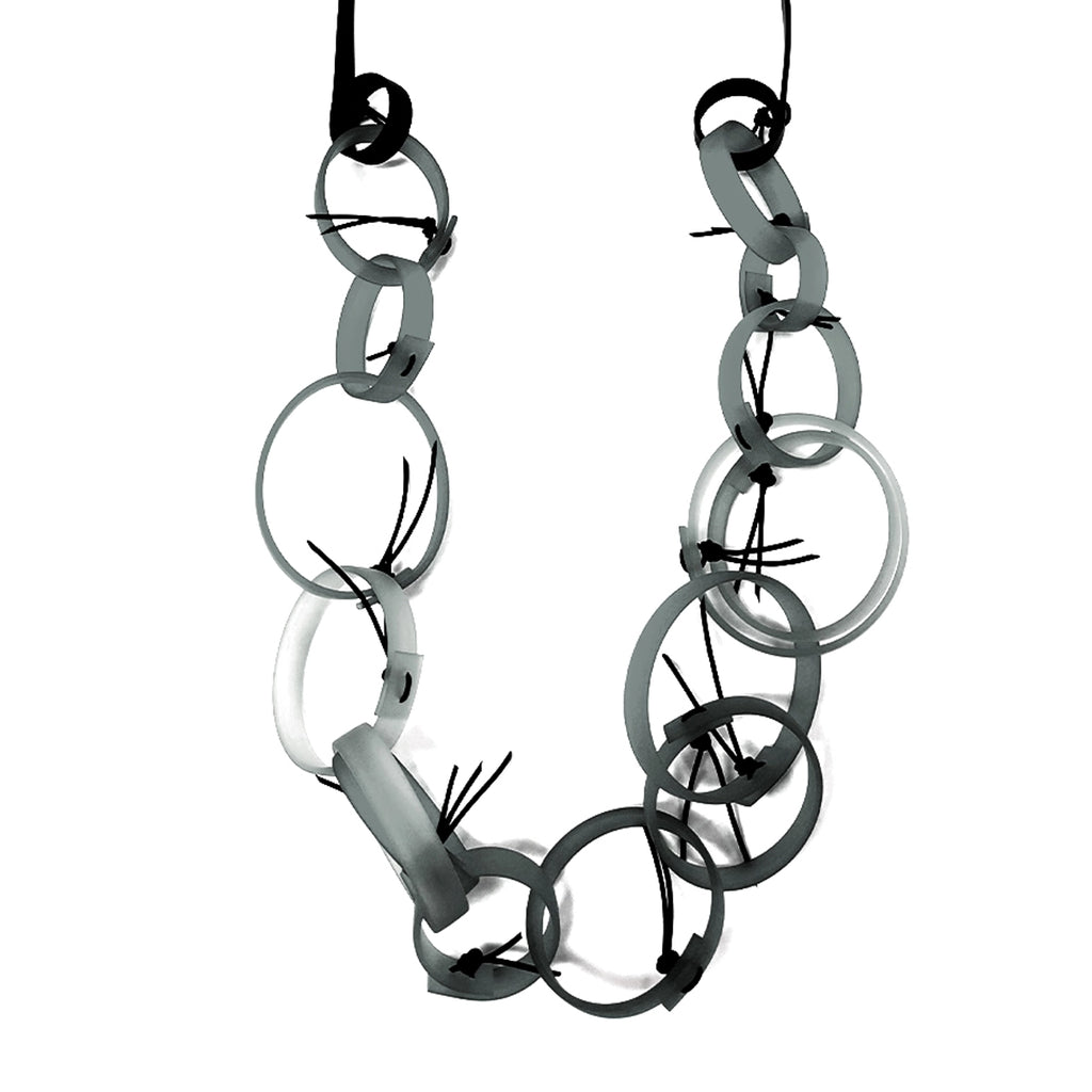 Rita Necklace - Grey – Tiffany Treloar