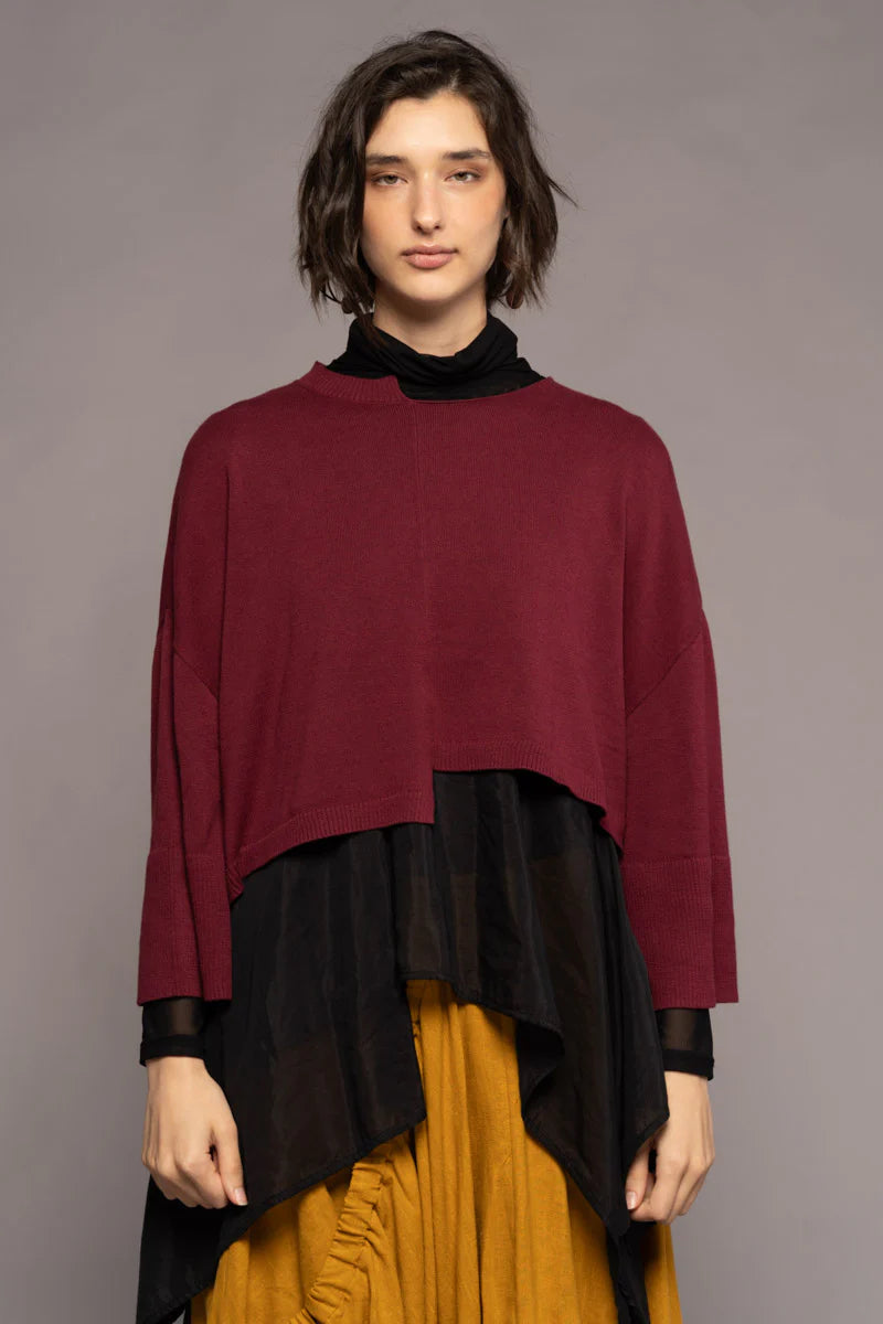 Kira Top in Berry – Tiffany Treloar