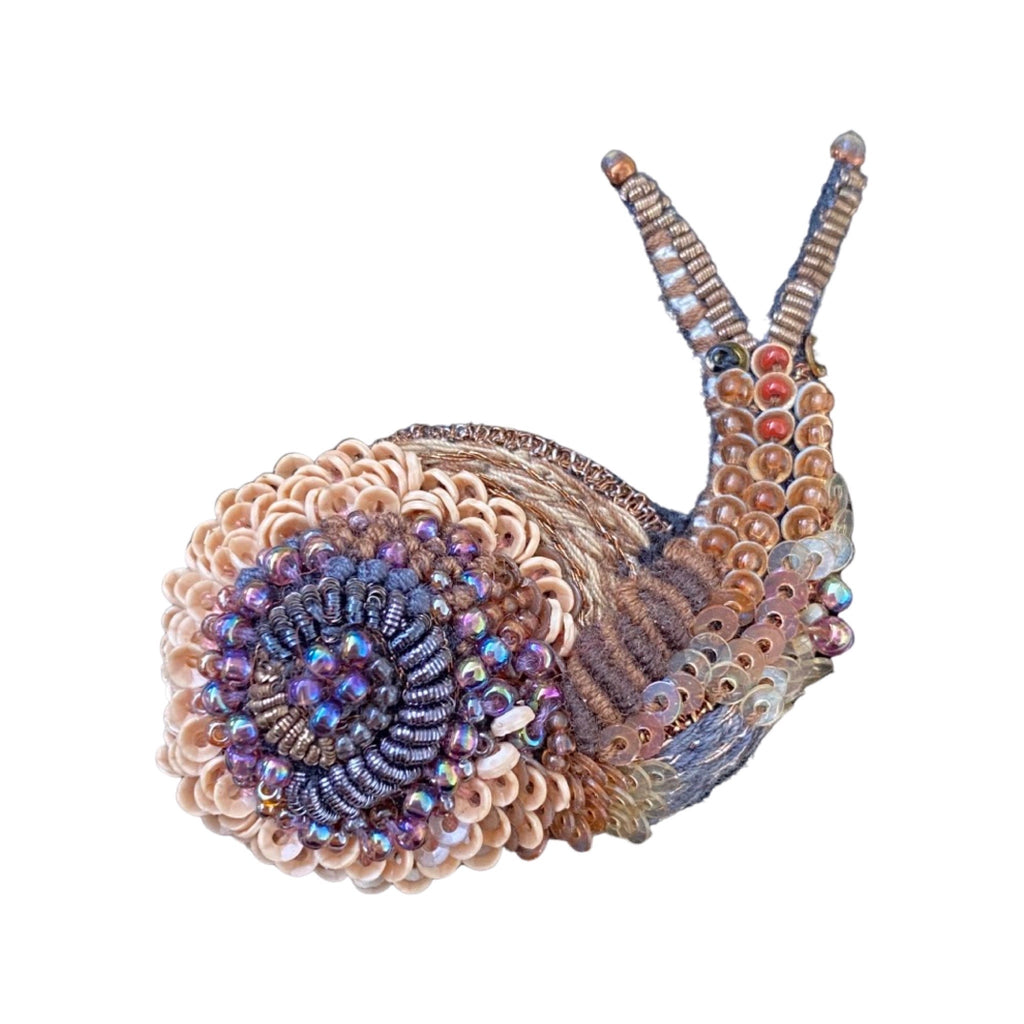 Melting Snail Brooch – Tiffany Treloar